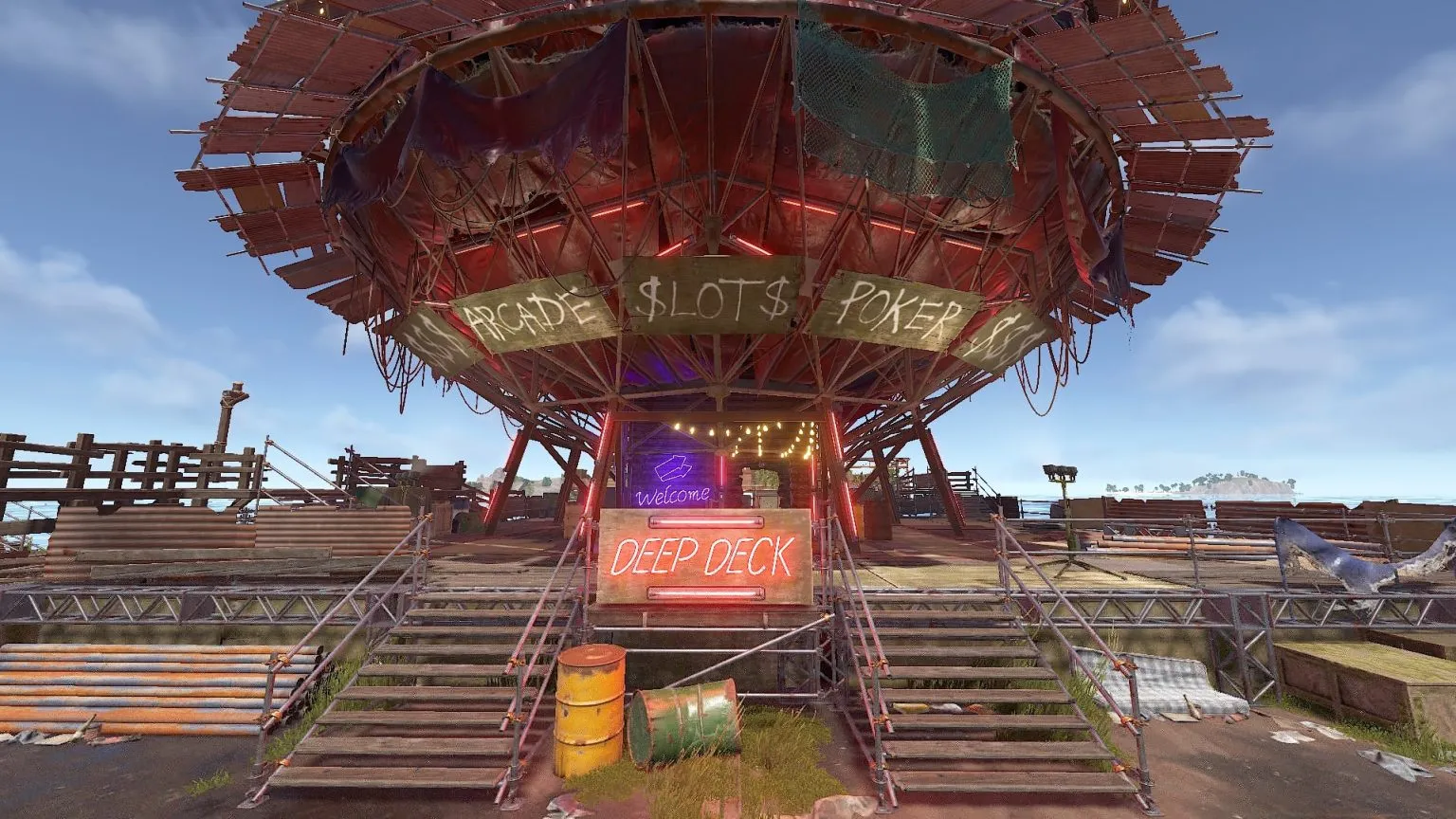 RUST Floating City Monument Guide - Corrosion Hour