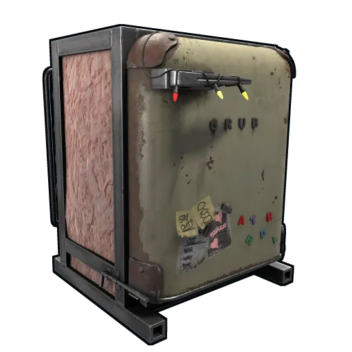 RUST Mini Fridge Skins, Crafting Data, and Insights - Corrosion Hour