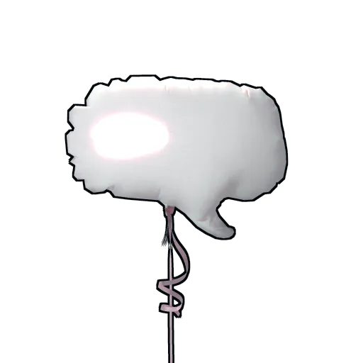 Speech Bubble Balloon - Rust - Corrosion Hour