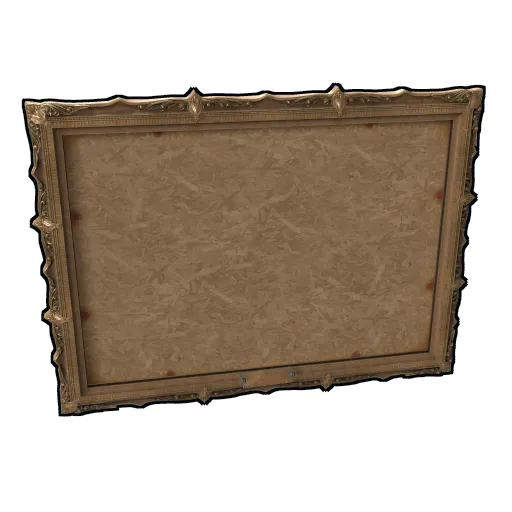 Ornate Frame Large - Rust - Corrosion Hour