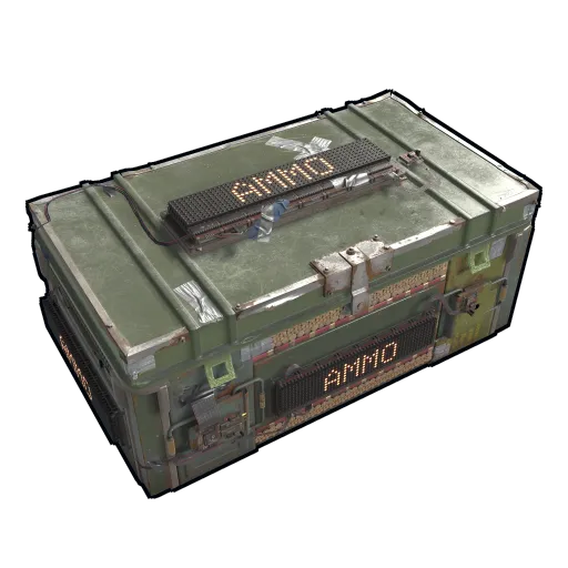 Ammo Storage Box - Rust - Corrosion Hour