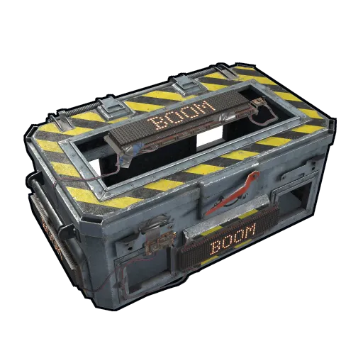 Explosives Storage Box - Rust - Corrosion Hour