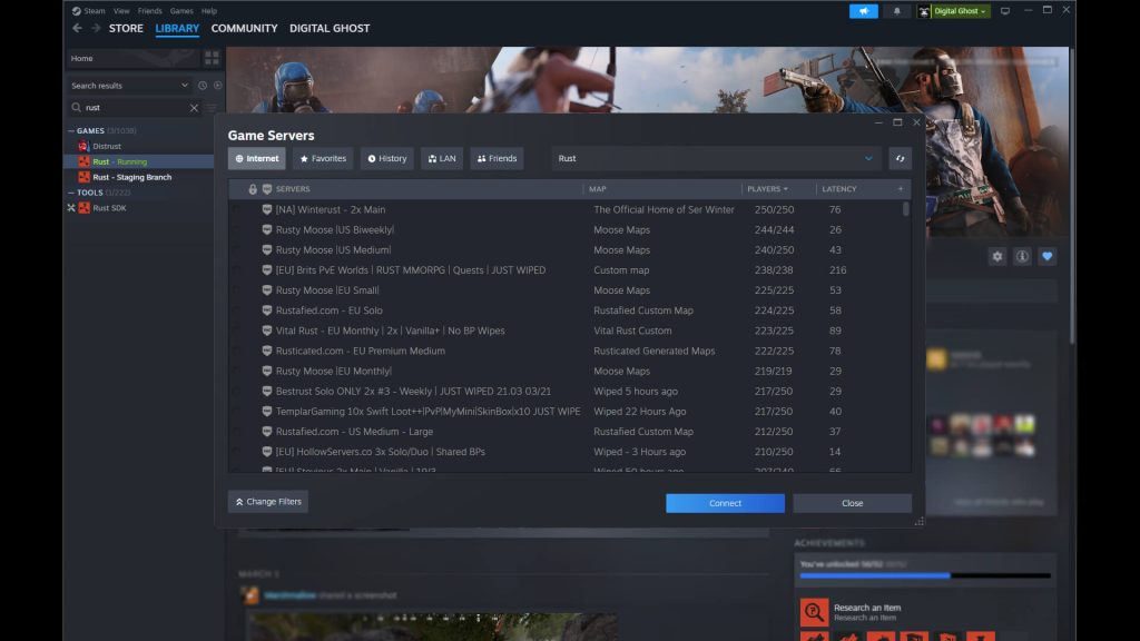 How to Join a RUST Server - Corrosion Hour