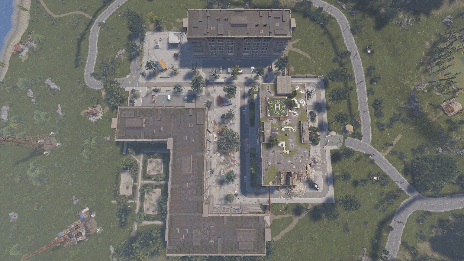RUST Apartment Complex Monument Guide - Corrosion Hour