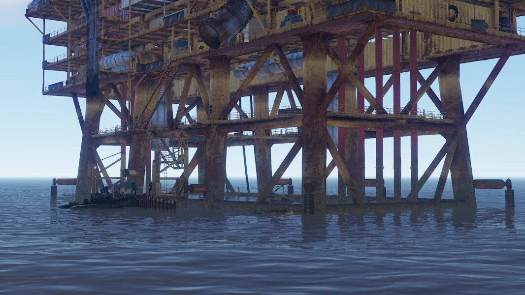 RUST Large Oil Rig Monument Guide - Scientist, Crates, Timers